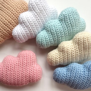 Crochet Cloud Pattern, Amigurumi Crochet Pattern, Clouds PDF, Digital ...