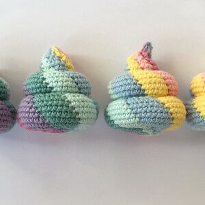 Crochet Poop Pattern, Pastel Pooper PDF, Digital Pattern Poopy ...