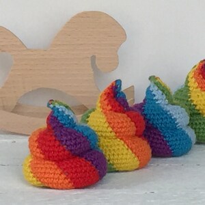 Crochet Poop Pattern, Pastel Pooper PDF, Digital Pattern Poopy ...