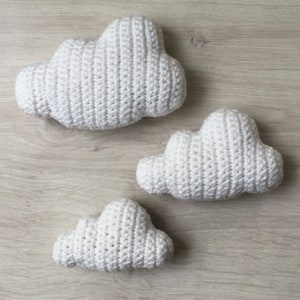 Pattern Only, Clouds 3 in 1, Crochet Cloud Pattern, Amigurumi PDF ...