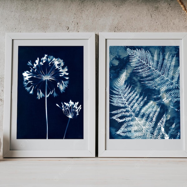 Cyanotype - Etsy UK