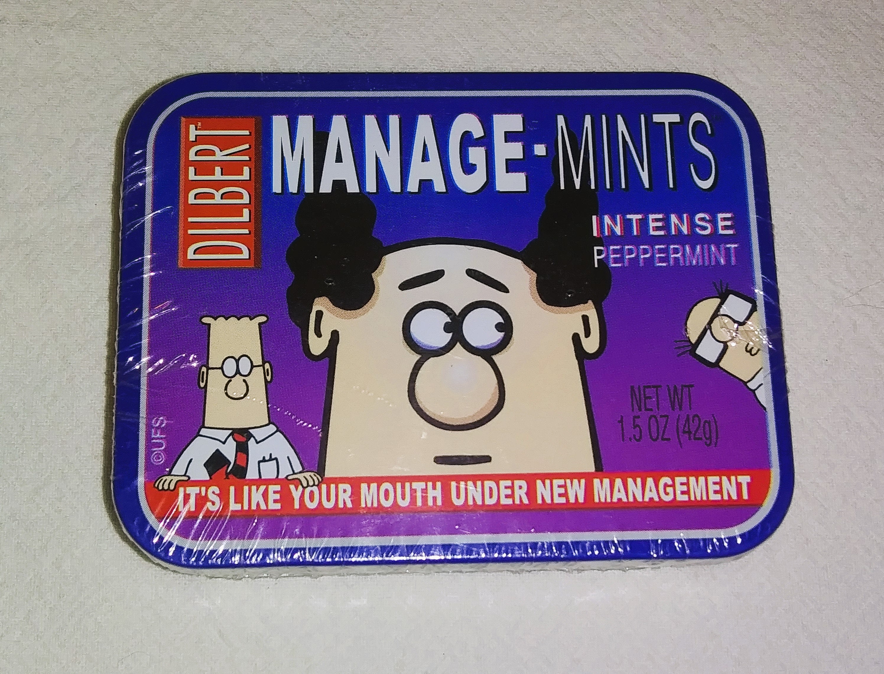 Dilbert Collectible Mints/tins: Manage-mints and Perform-mints - Etsy