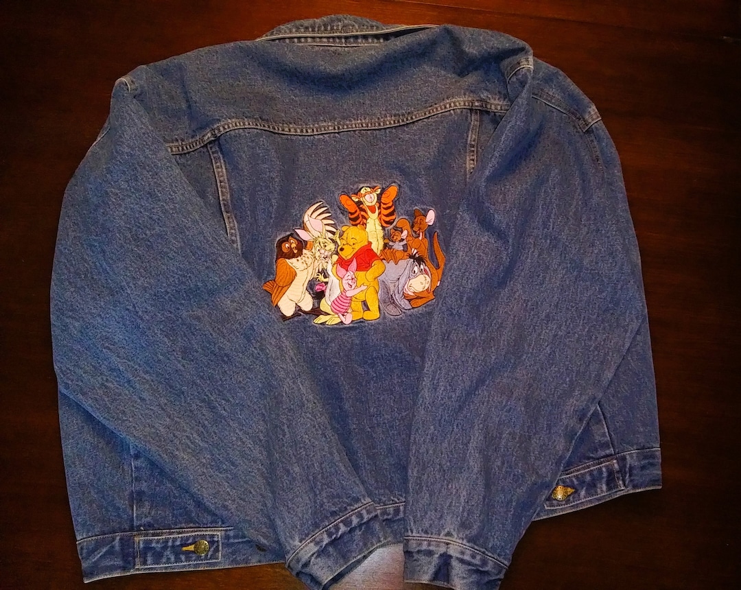 Disney - Winnie the Pooh - Vintage Denim Jacket - Size XL - 1990s - Etsy