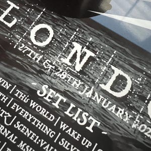 Ateez Europe Tour Set List Poster | Choose Your City | Towards the ...