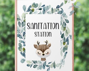 Sanitation Station Sign for Classroom - Etsy