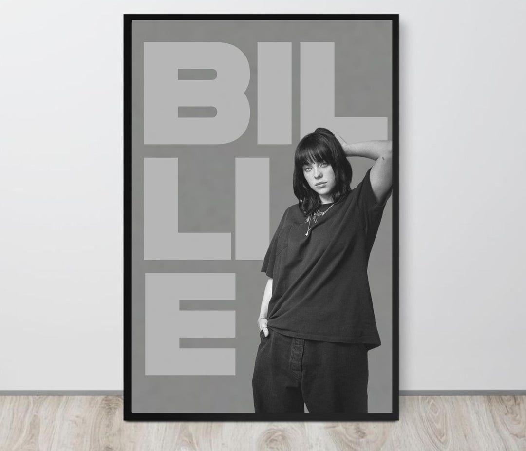 Billie Eilish Poster Digital Download - Etsy Canada