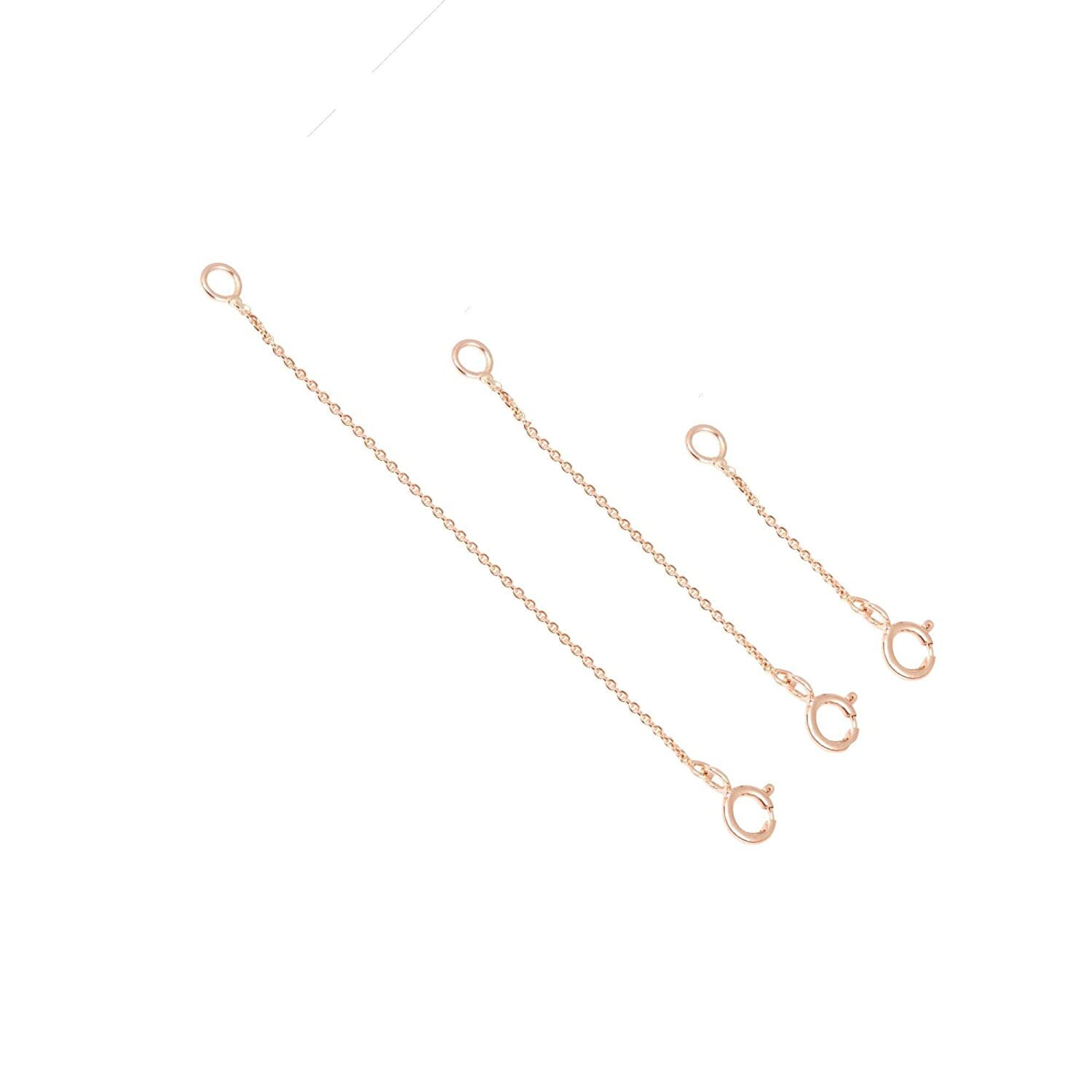 14k 18k Solid Gold Extender for Necklace Bracelet Adjustable - Etsy