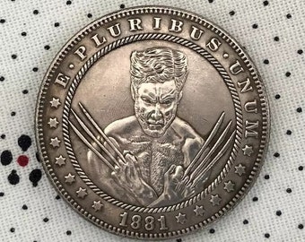 Wolverine Coin - Etsy