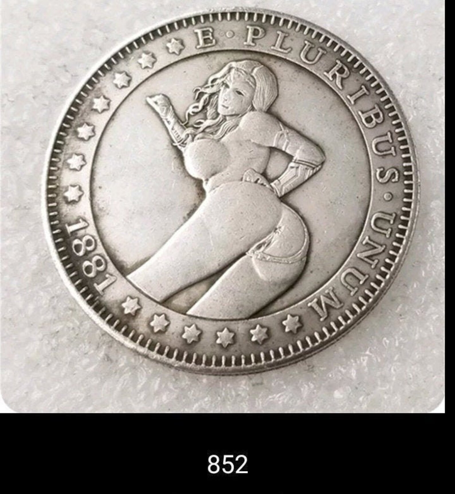 Erotic Sexy Woman Hobo Coin Morgan 800 Collection Pic Your Etsy