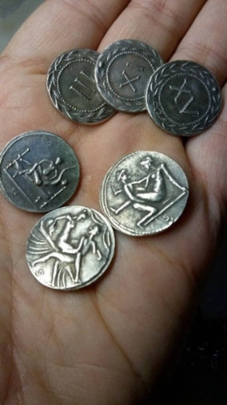 Sex Art Set 16 Hobo Coins Sexy Couple Special Greek Roman Etsy
