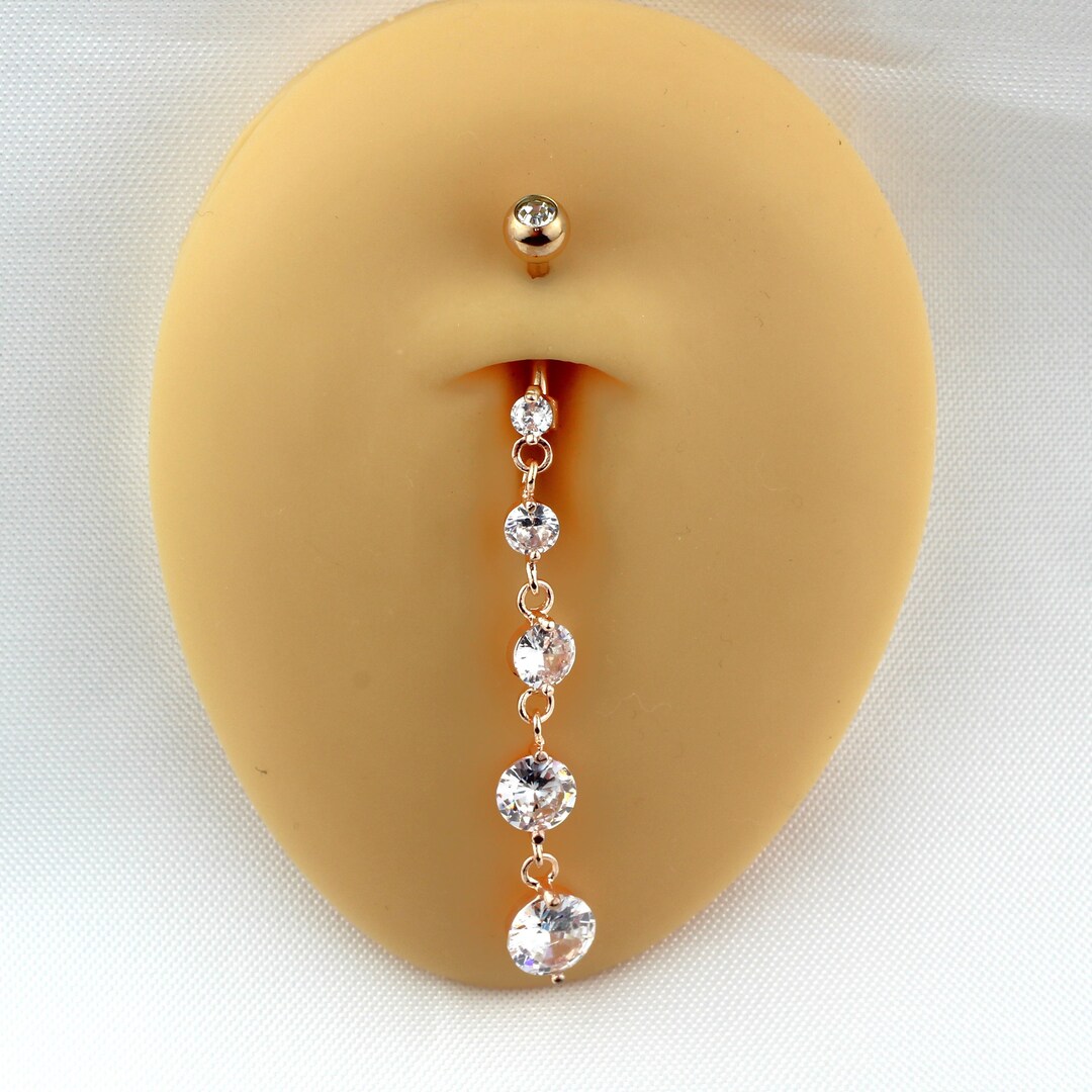 Belly Button Piercing Five Stone, Piercing, Umbilical Piercing, Body ...