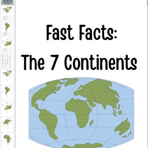 World Geography Printable Worksheet - Digital Download for Interactive ...