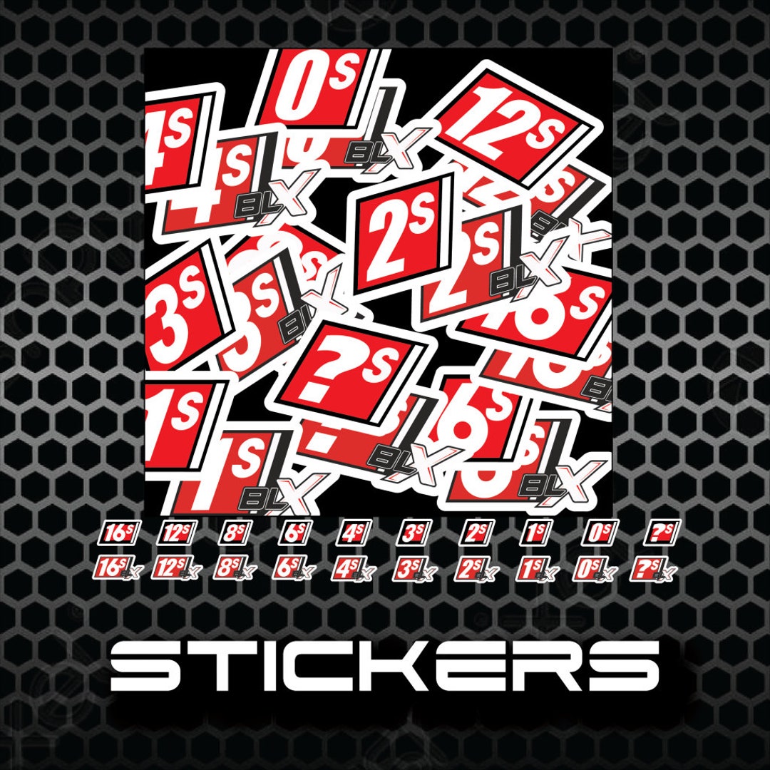 Arrma RC Battery Power Sticker Set - Etsy