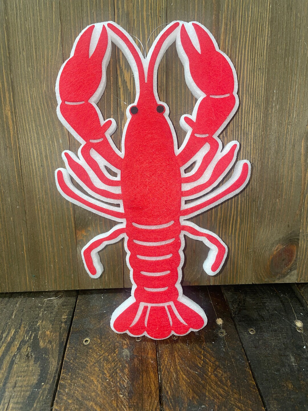 Foam Crawfish,lobster Decor, Bayou Toy, Novelty,louisiana Ornament ...