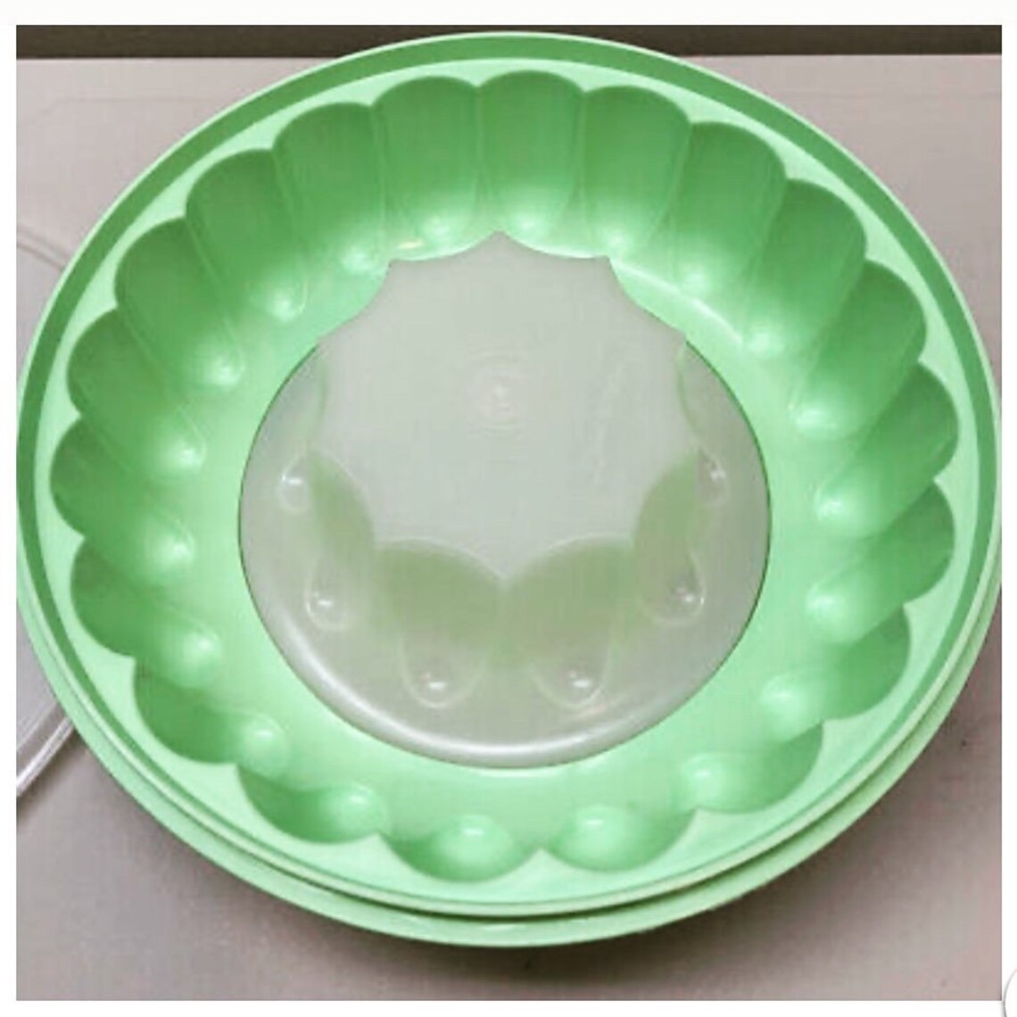 Vintage Jello Mold, Tupperware Jello Mold, Vintage Tupperware Mold ...