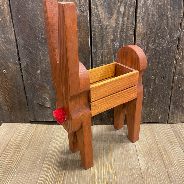 Wood Reindeer - Etsy