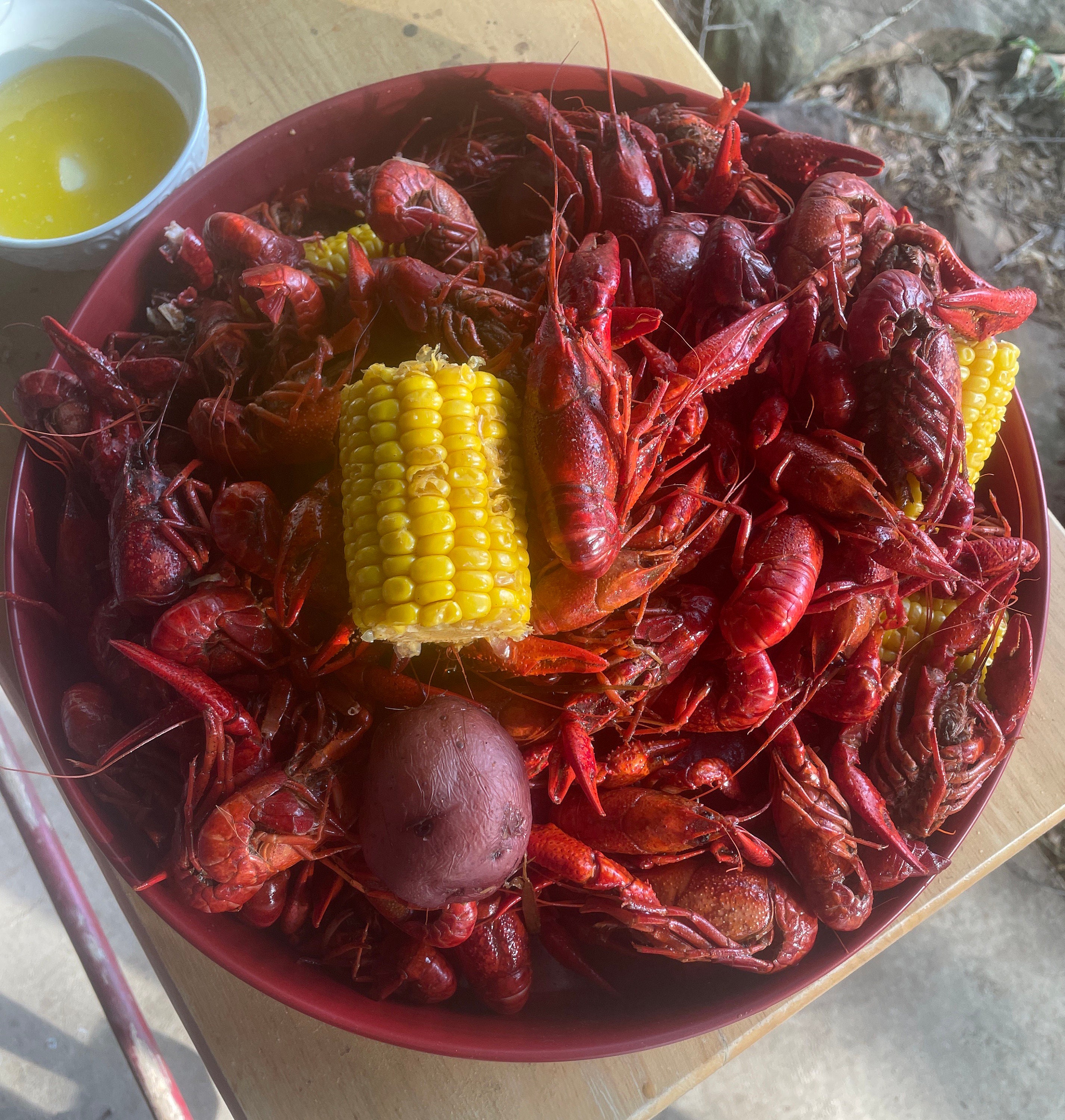 Plastic Crawfish Platters