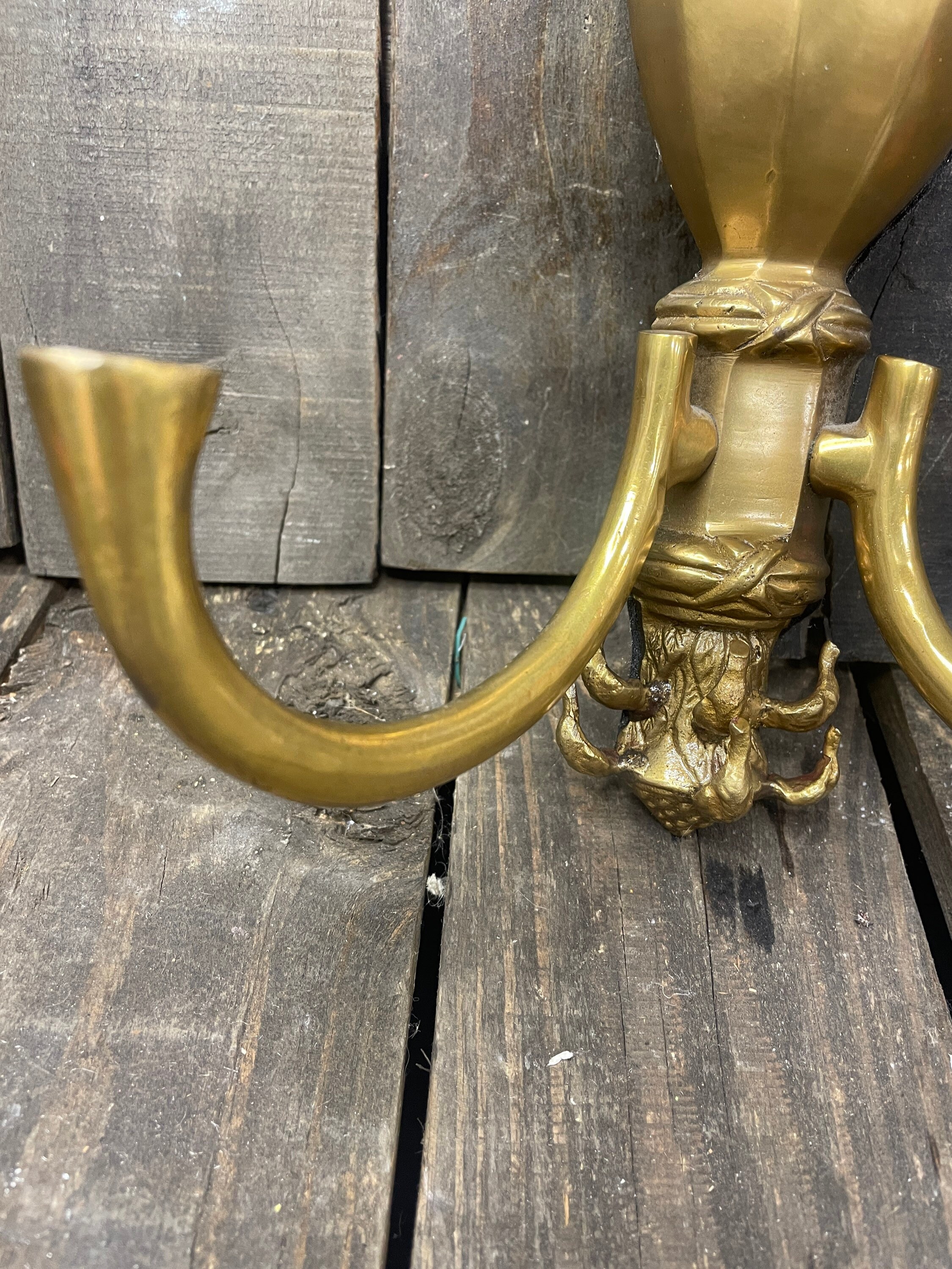 Brass Wall Hook Vintage Bombay Brass Duck Coat Hook Double - Etsy