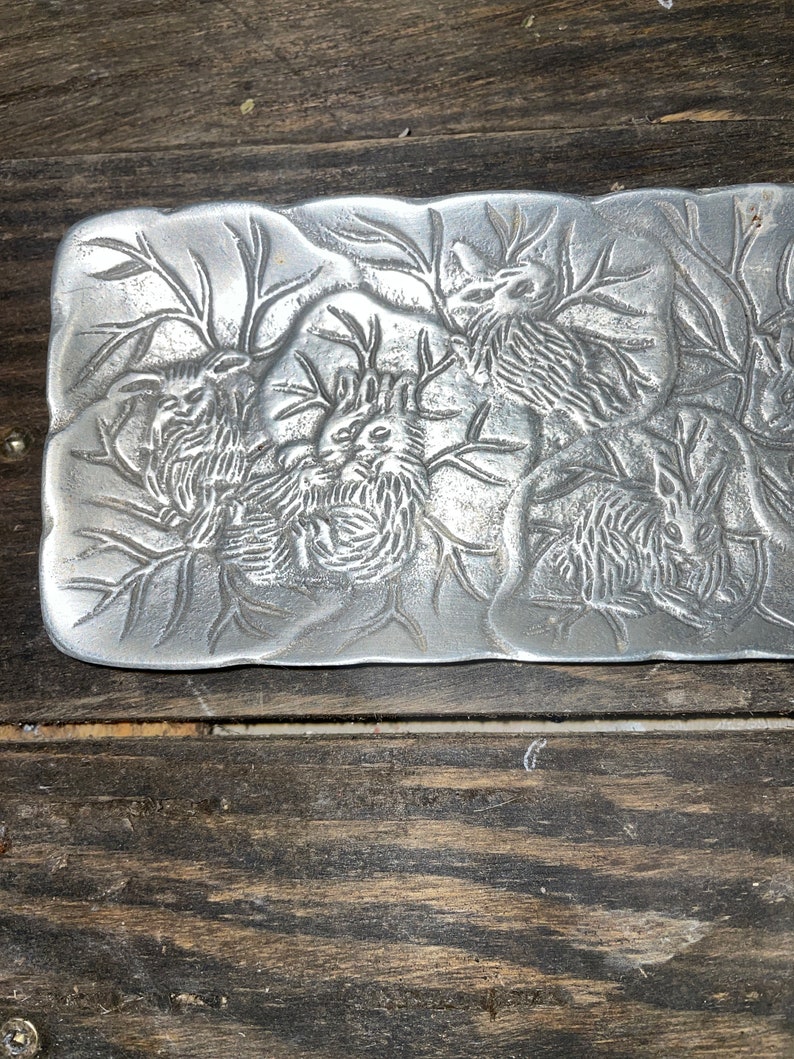Rabbit Tray, Arthur Court Pewter Bunny Tray, Silver Easter Dish, Spring ...