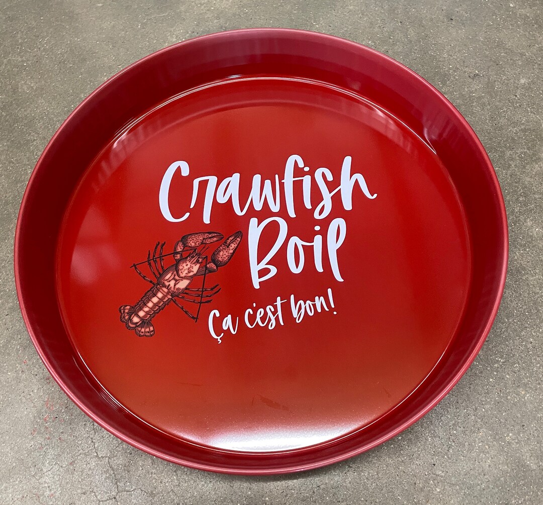 Crawfish Lap Trays,serving Platters,dinner Party,plate,picnic,crawfish ...