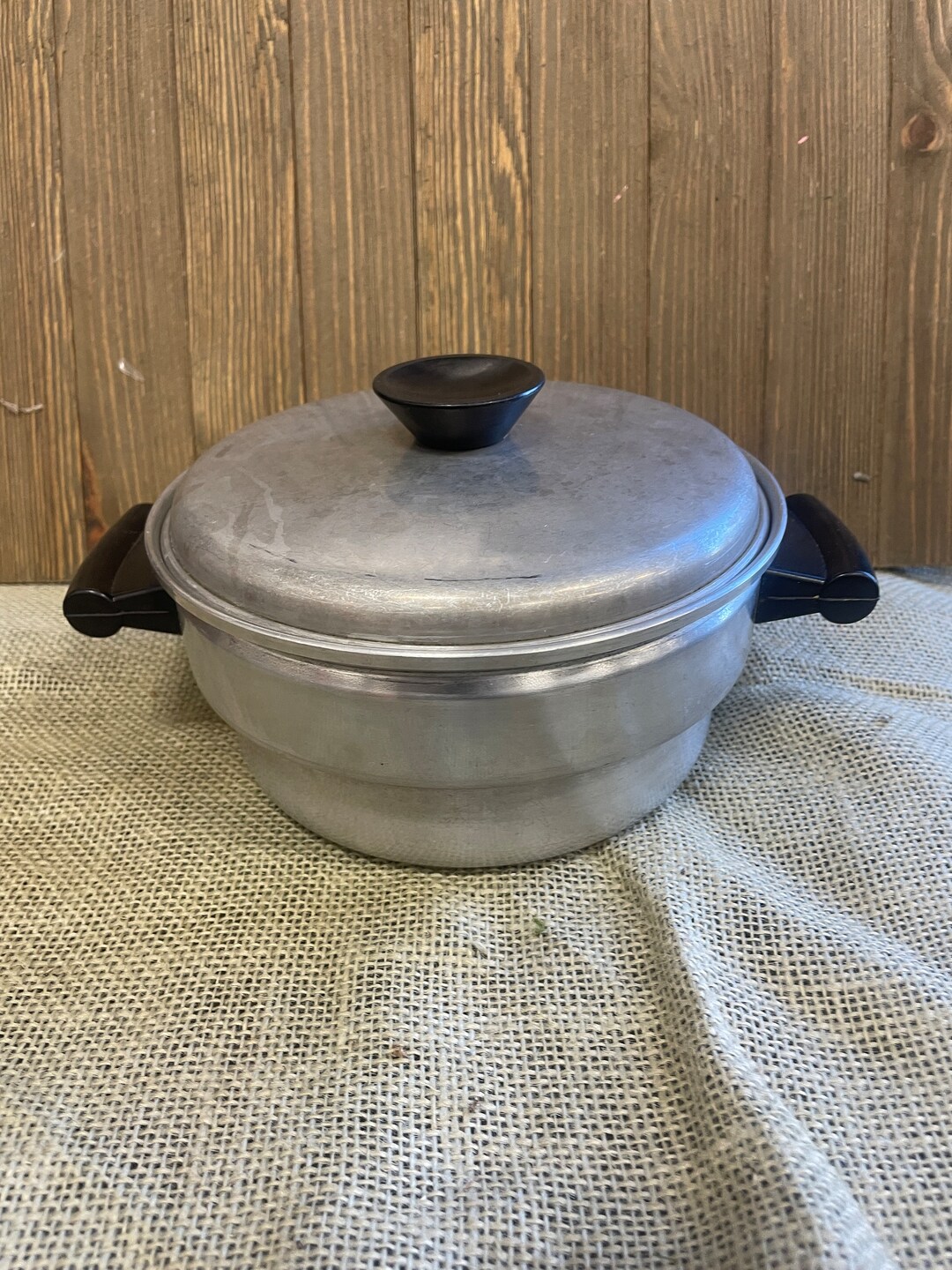 Vintage Stock Pot, Double Broiler Insert Pan, Noodle Pot, Cookware ...