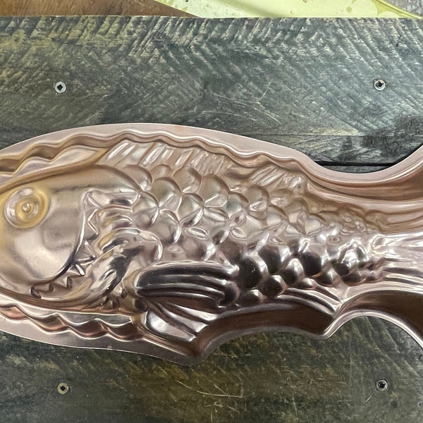 Copper Fish Mold - Etsy