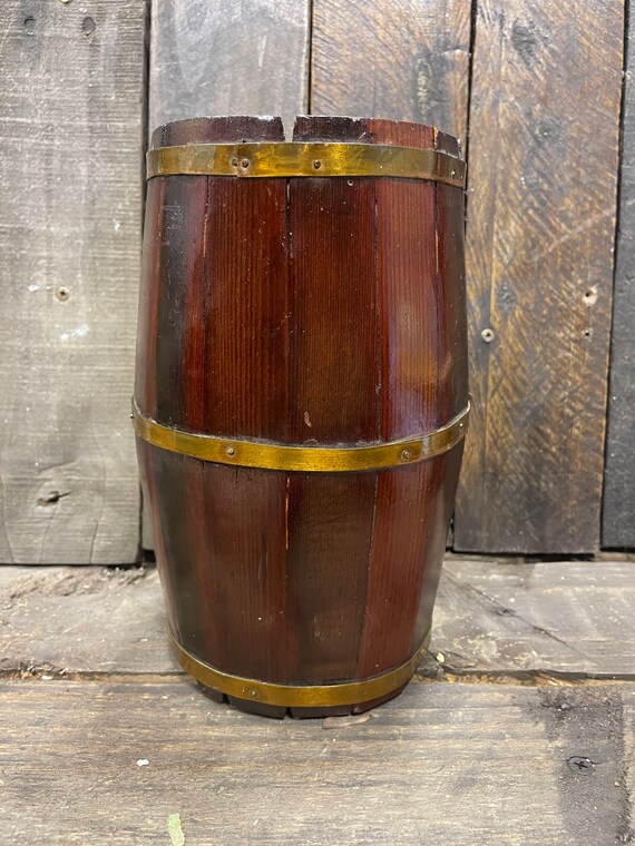 Whiskey Barrel Vintage Barrel Utensil Holder Kitchen - Etsy