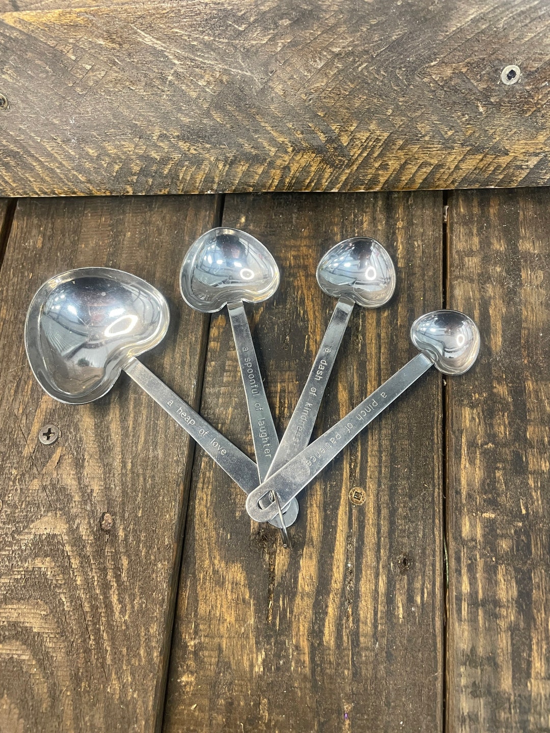 Heart Shaped Measuring Spoons, Heart Gifts, Kate Aspen Love Beyond ...
