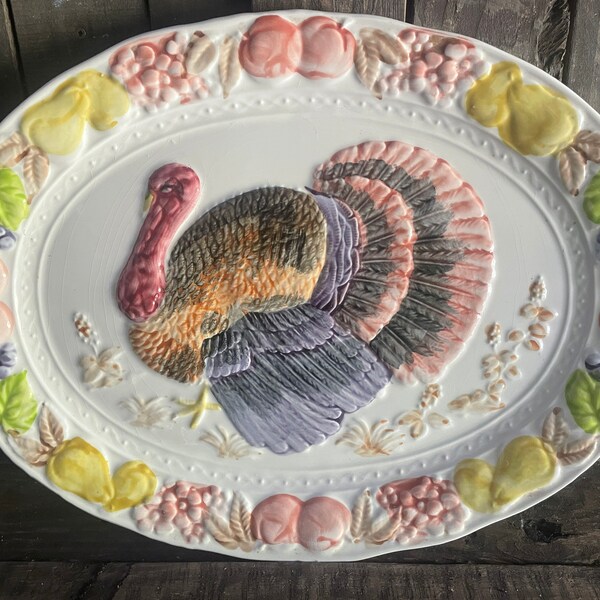 Turkey Platter - Etsy