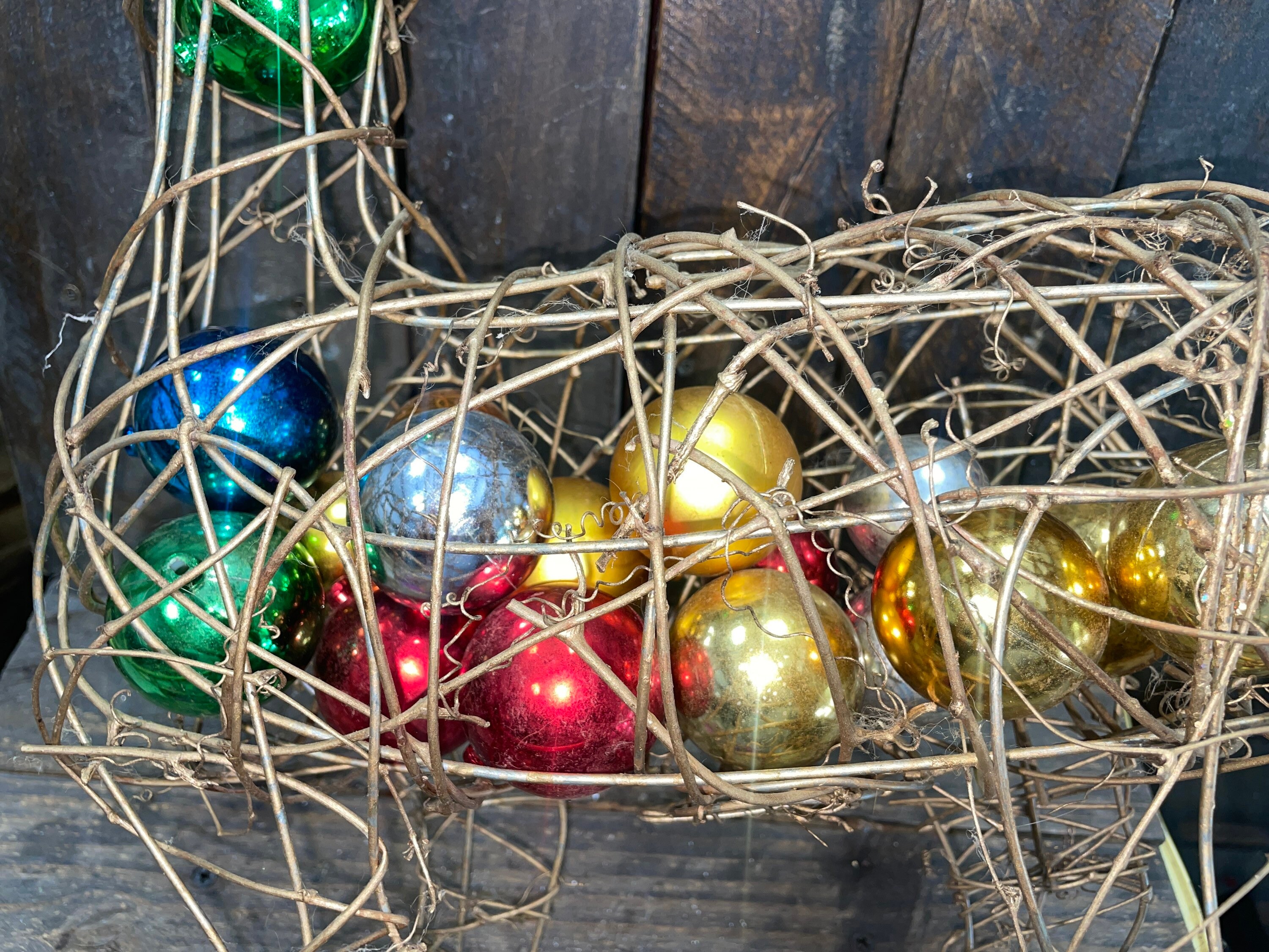 Vintage Grapevine Reindeer Metal and Vine Deer Christmas - Etsy