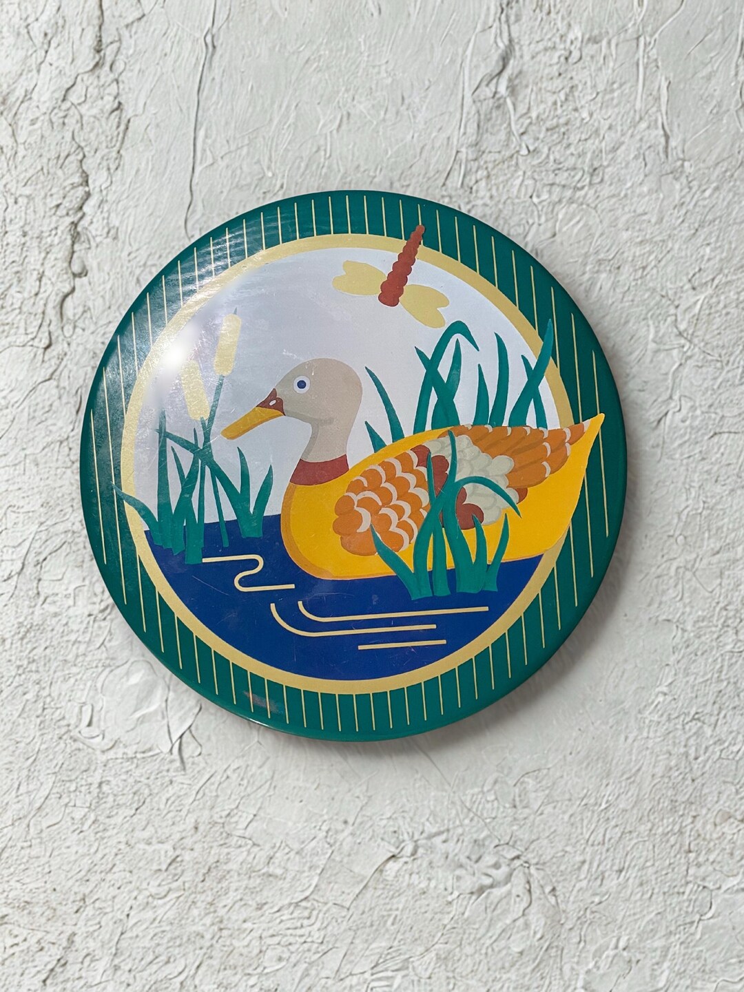 Vintage Duck Design Tin: Rustic Cabin Storage Box - Etsy