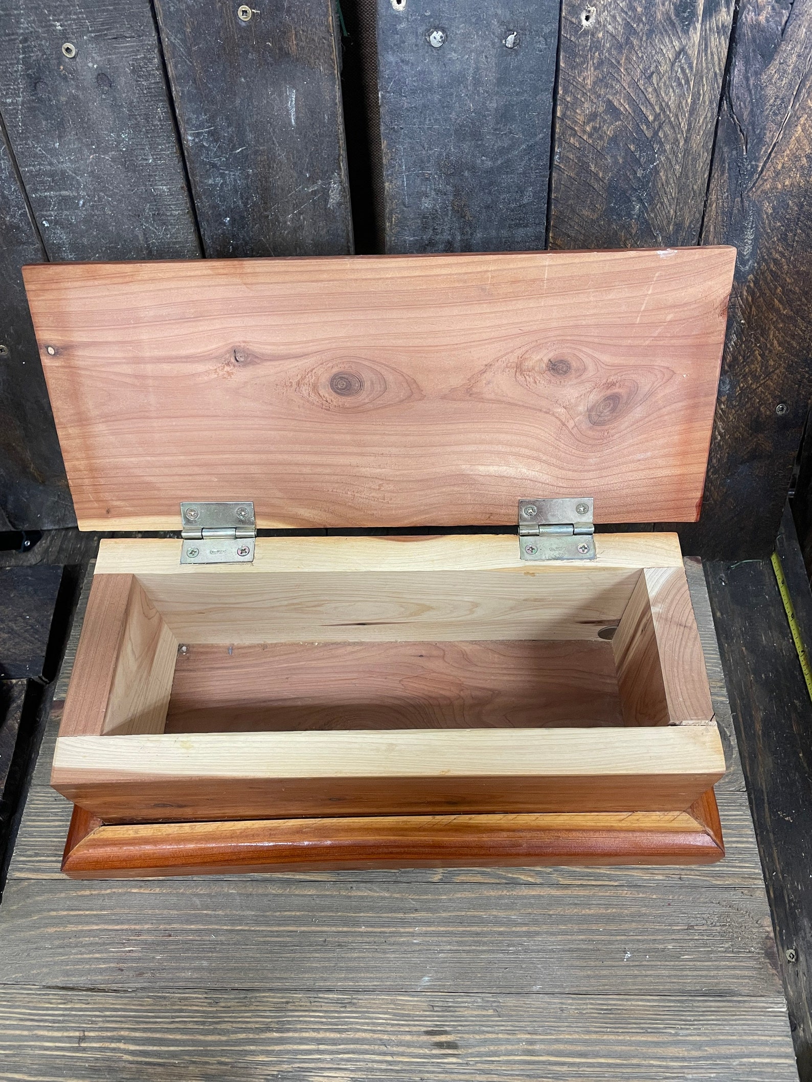 Hand Crafted Vintage Cedar Chest Mini Wood Box Mens - Etsy