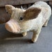 Farmhouse Pig Figurine, Straw Piggy, Husk Farm Animal, Collectible Pigs ...