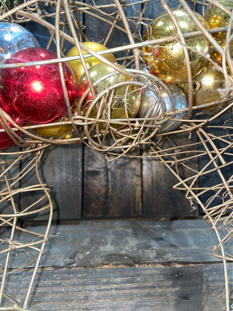 Vintage Grapevine Reindeer Metal and Vine Deer Christmas - Etsy