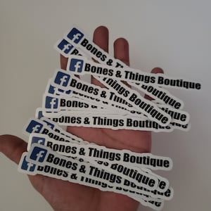 20 Custom Facebook Stickers - Etsy