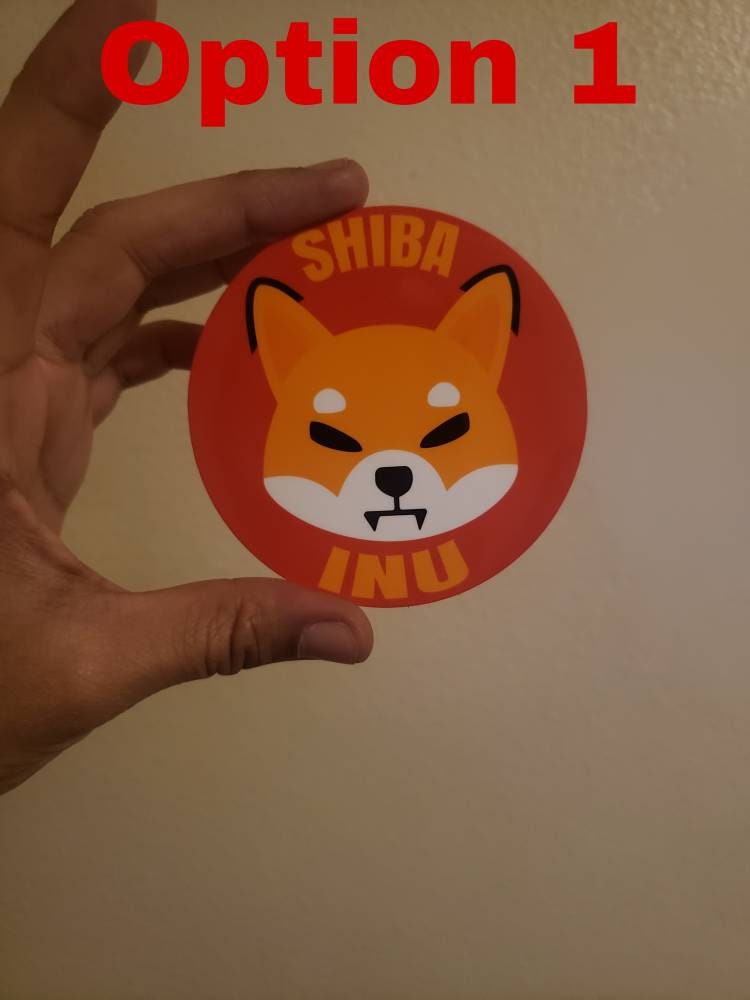 Shiba Inu shib Token Stickers - Etsy