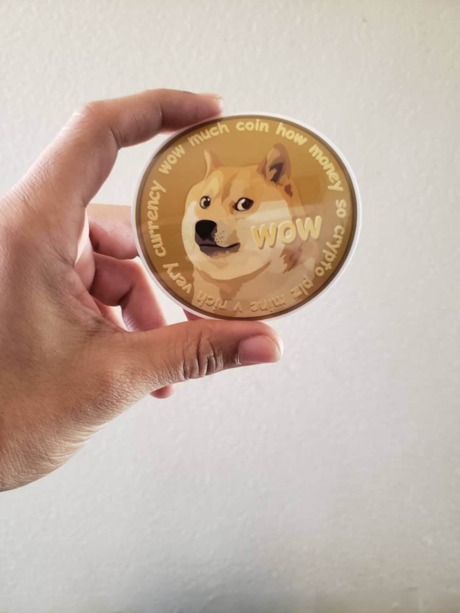 Dogecoin Sticker - Etsy
