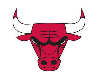 Chicago Bulls Sticker | Etsy