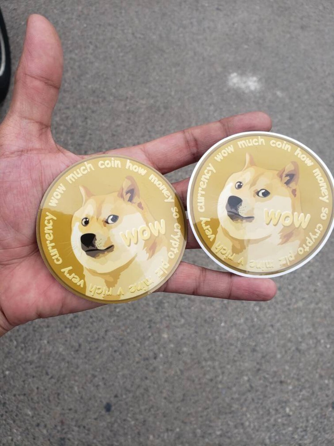 Dogecoin Sticker - Etsy