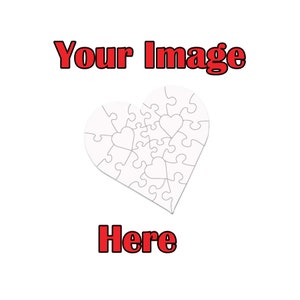 Personalized Heart Jigsaw Puzzle - Etsy