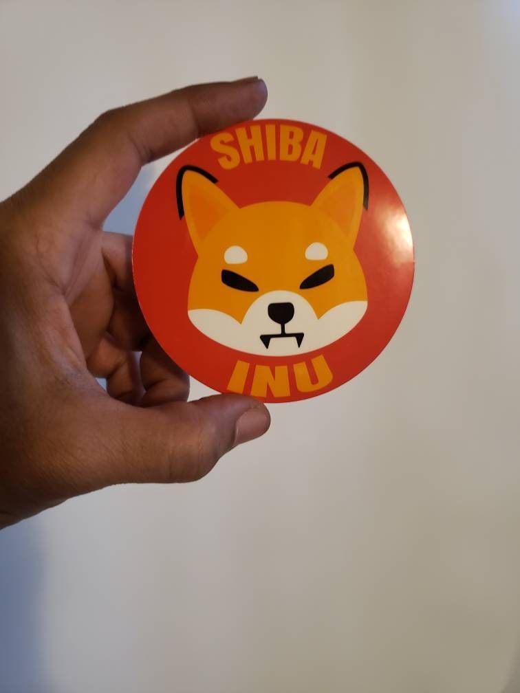 Shiba Inu shib Token Stickers - Etsy