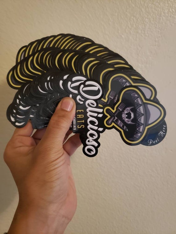 Custom Stickers. Waterproof & UV Resistant - Etsy