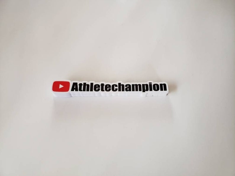 20pc Custom Youtube Stickers - Etsy