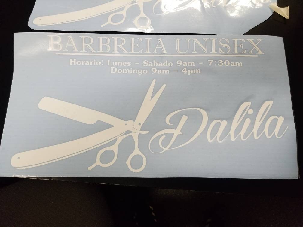 Permanent Custom Vinyl Decals - Etsy
