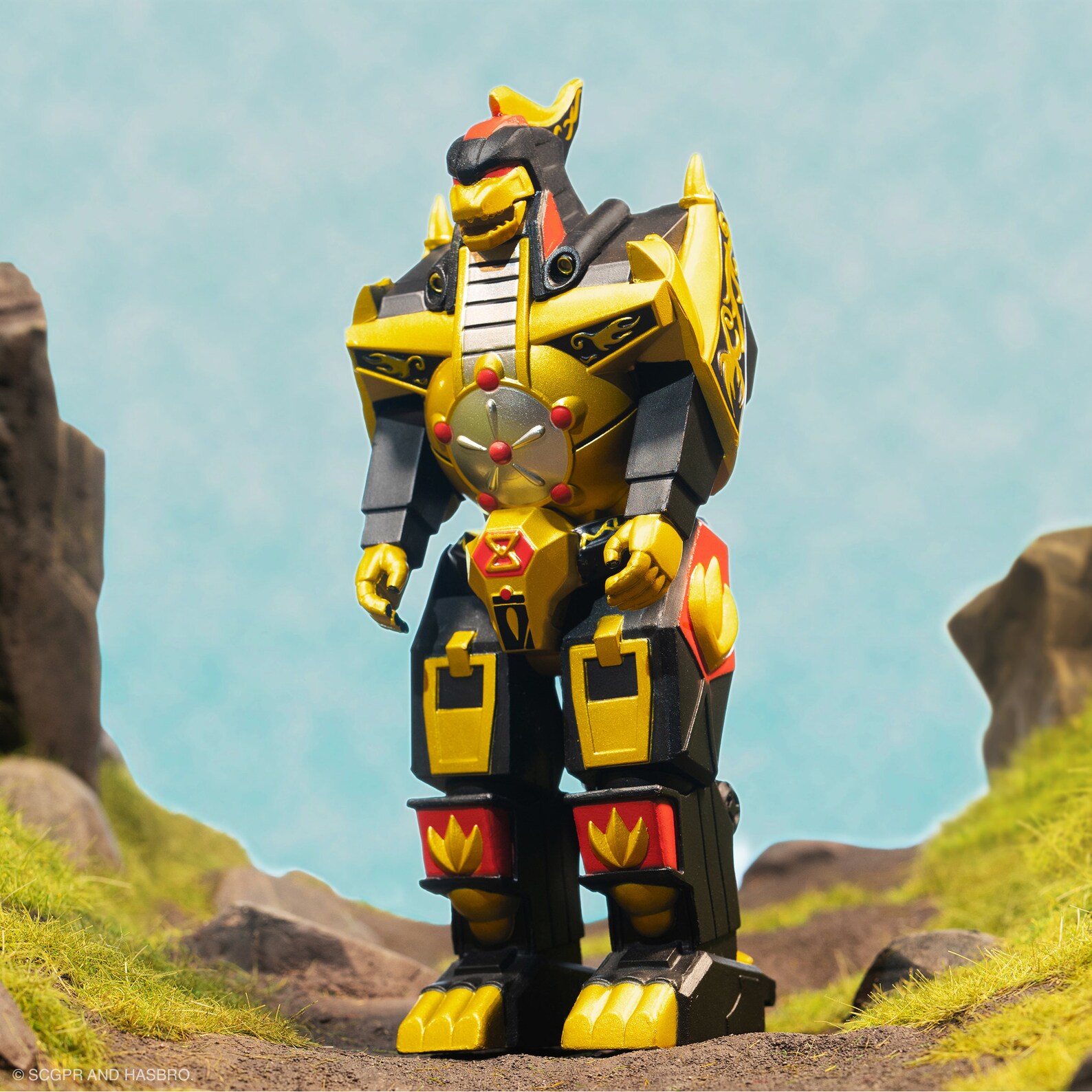 Power Morphicon Black and Gold Megazord & Dragonzord Set - Etsy
