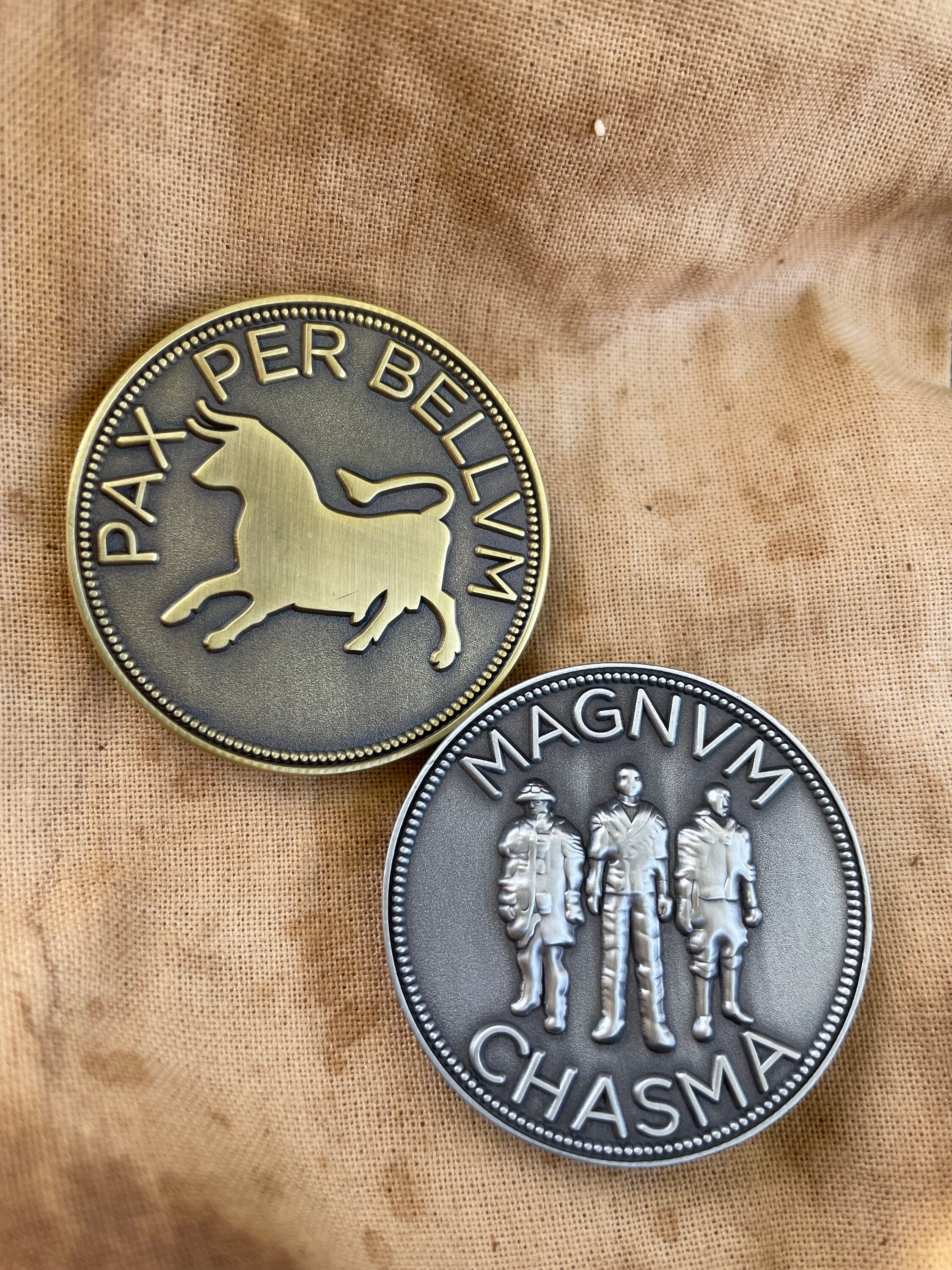 Legion Denarius & Aureus Coin Set Caesar's Legion - Etsy