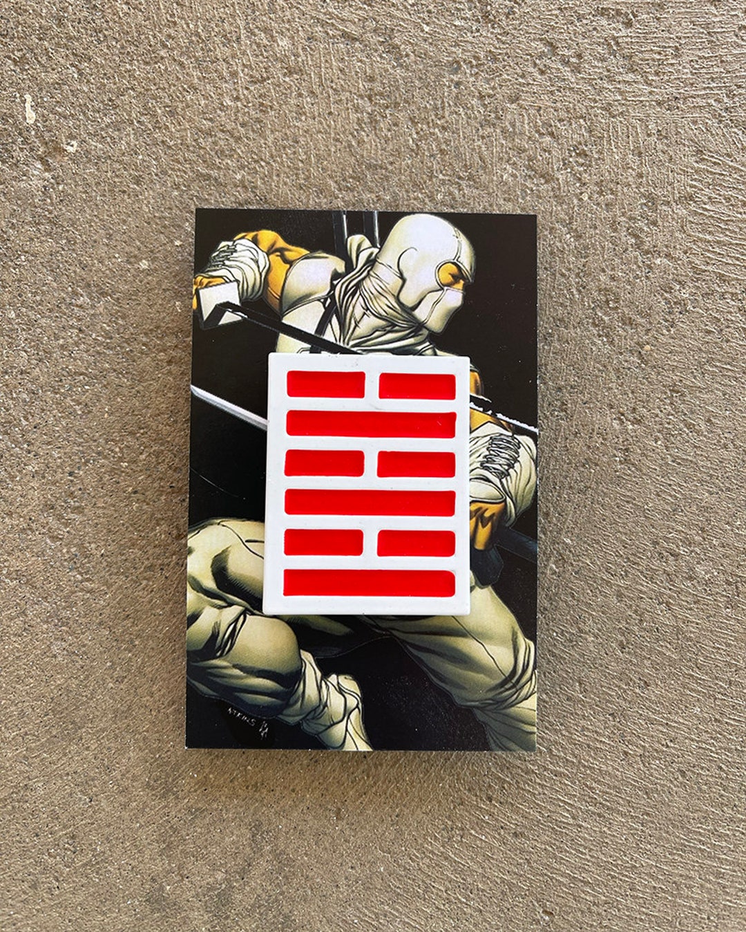 Light Ninja Pin 1.5 Inch X 2 Inch Enamel Pin - Etsy