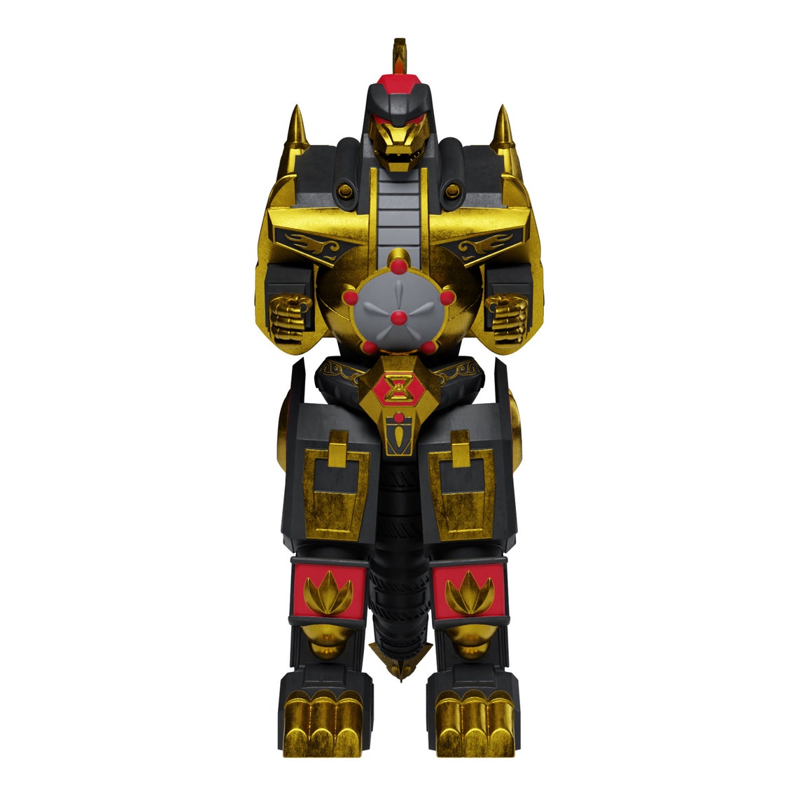 Power Morphicon Black and Gold Megazord & Dragonzord Set - Etsy