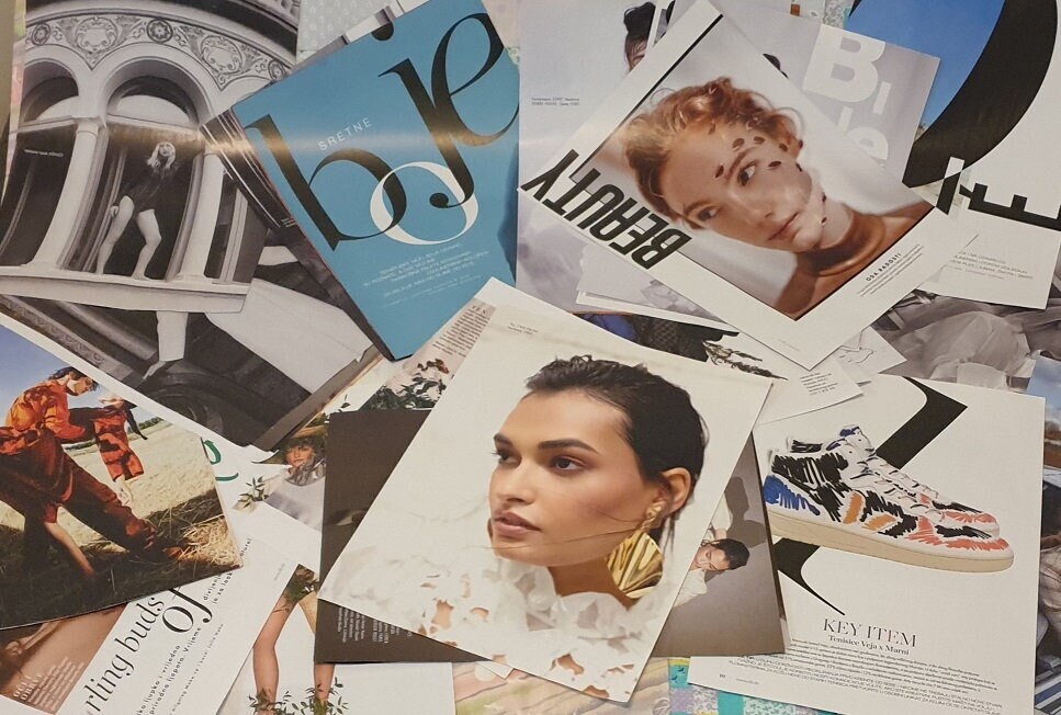 Fashion Magazine Collage Ideas