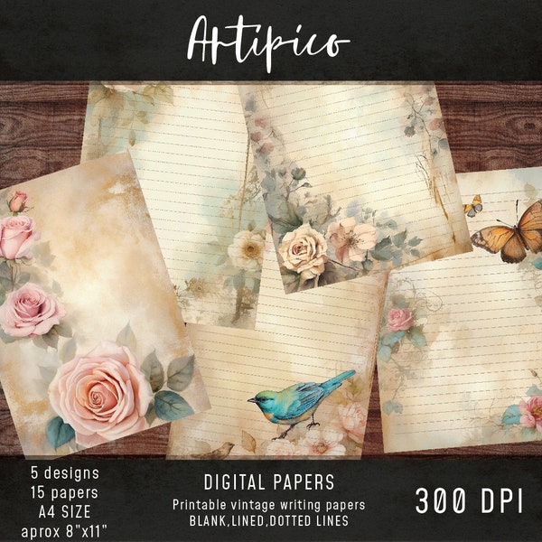 Shabby Chic Letters - Etsy